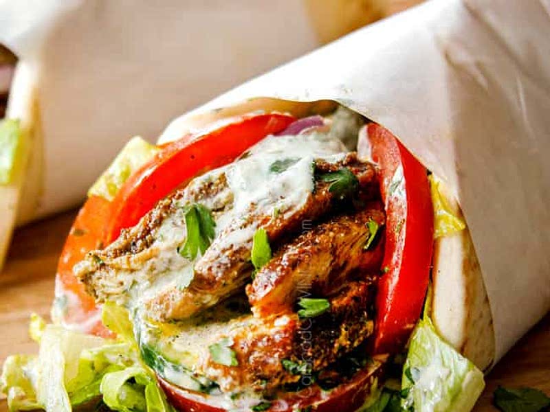 SUPERIOR CHICKEN SHAWARMA — The Golden Balance Recipe — Samsung Food