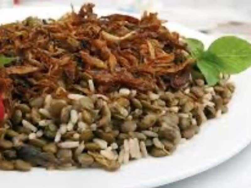 Mdardara / مدردرة Lentils & Rice with Caramelized Onion Recipe — Samsung Food