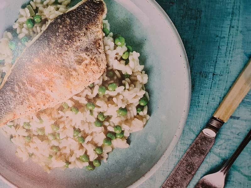 Sea Bass and Miso Risotto Recipe - Samsung Food