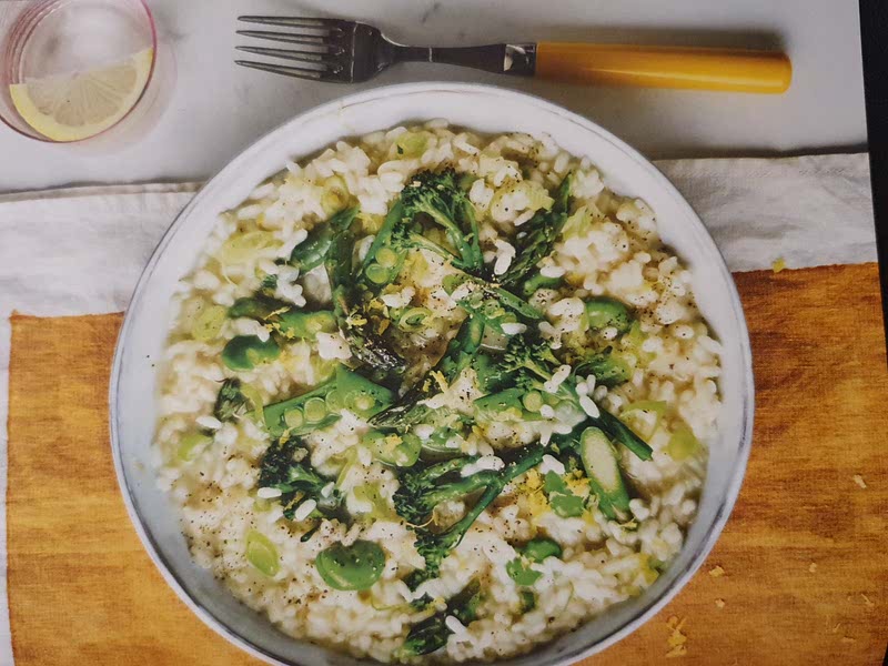 Spring or Summer Risotto Recipe - Samsung Food
