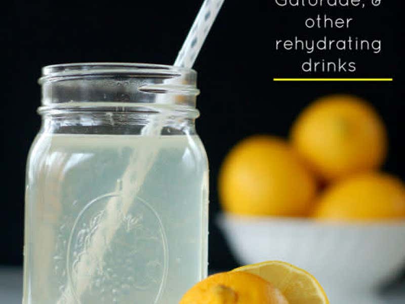 Natural Electrolyte Drink *healthy gatorade alternative* Recipe ...