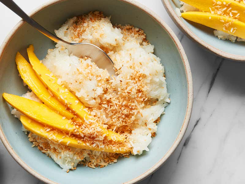 🇹🇭 Mango Sticky Rice (microwave method) Recipe - Samsung Food