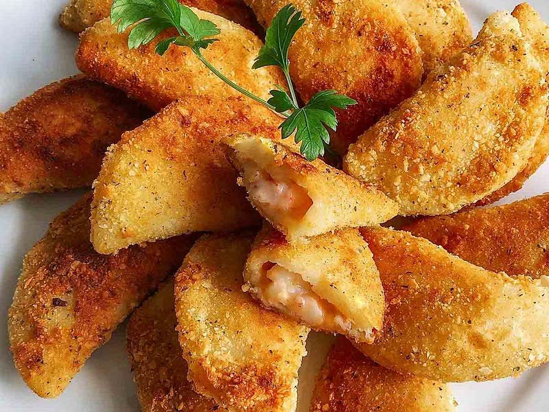 Portuguese Shrimp Croquettes - Rissóis de Camarão Recipe - Samsung Food