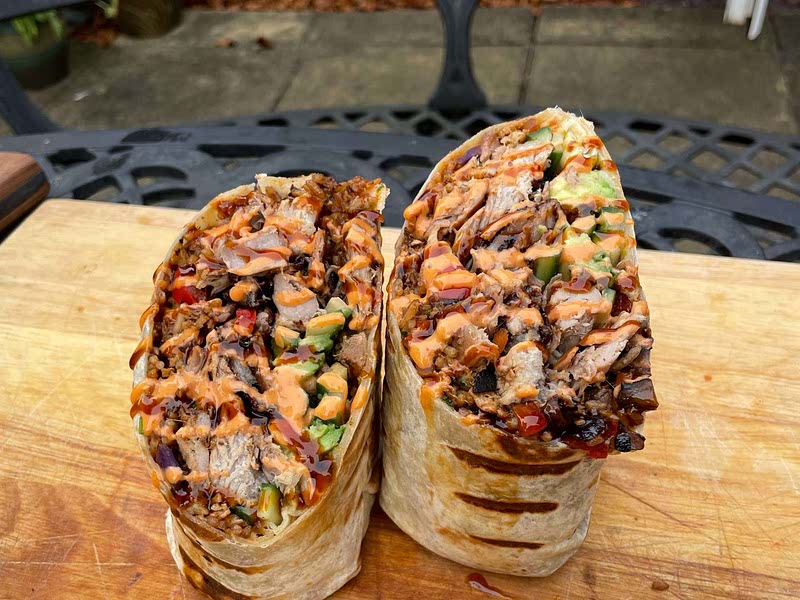 Crispy Duck and Fried Rice Burrito Recipe — Samsung Food