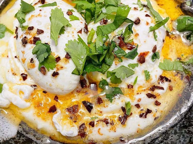 Turkish Eggs (Cilbir) Breakfast Recipe — Samsung Food