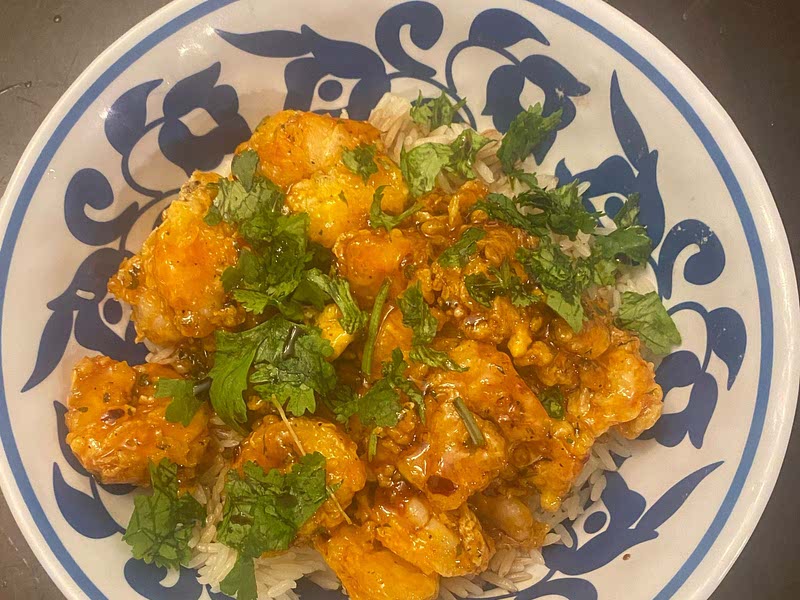 Volcano Shrimp Recipe — Samsung Food