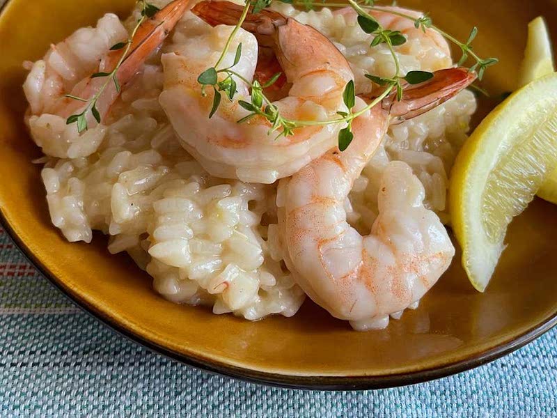 Instant Pot Lemony Shrimp Risotto Recipe - Samsung Food