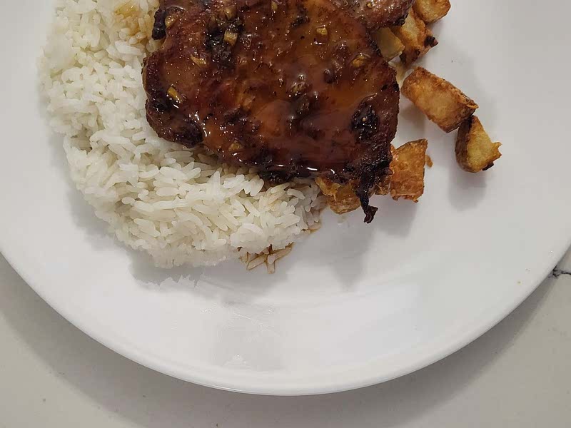 Easy Honey Garlic Pork Chops Recipe — Samsung Food