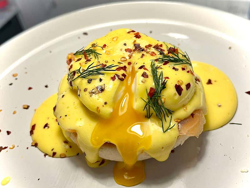 Eggs Royale Bagel Recipe — Samsung Food