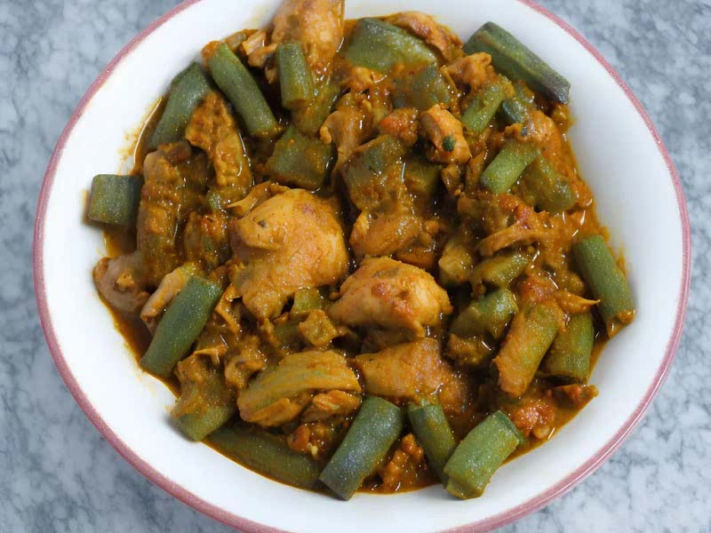 Chicken & Okra Curry Recipe — Samsung Food