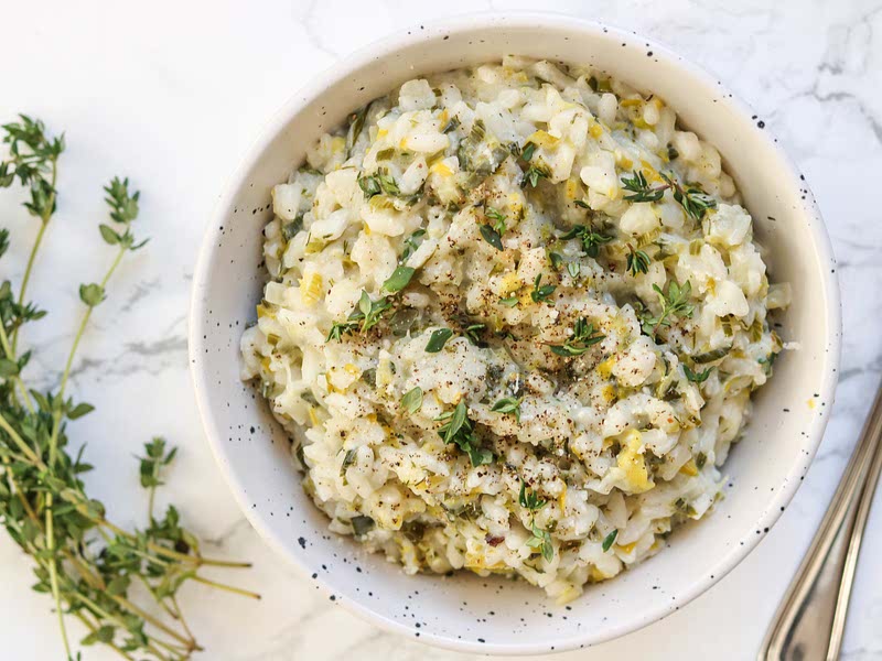 Spring or Summer Risotto Recipe - Samsung Food