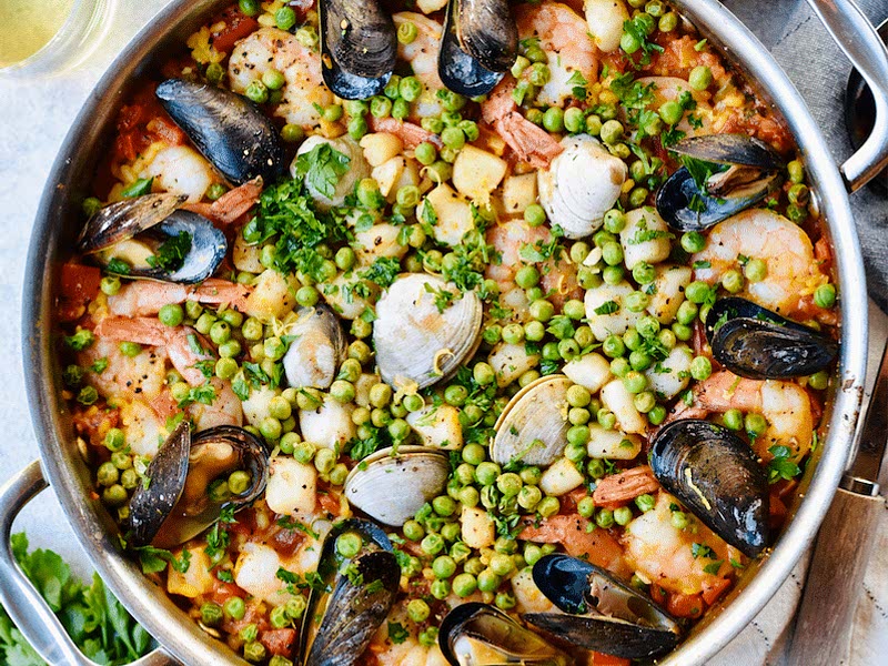 Mariscada En Salsa Verde (Seafood Stew in Green Sauce) Recipe — Samsung ...