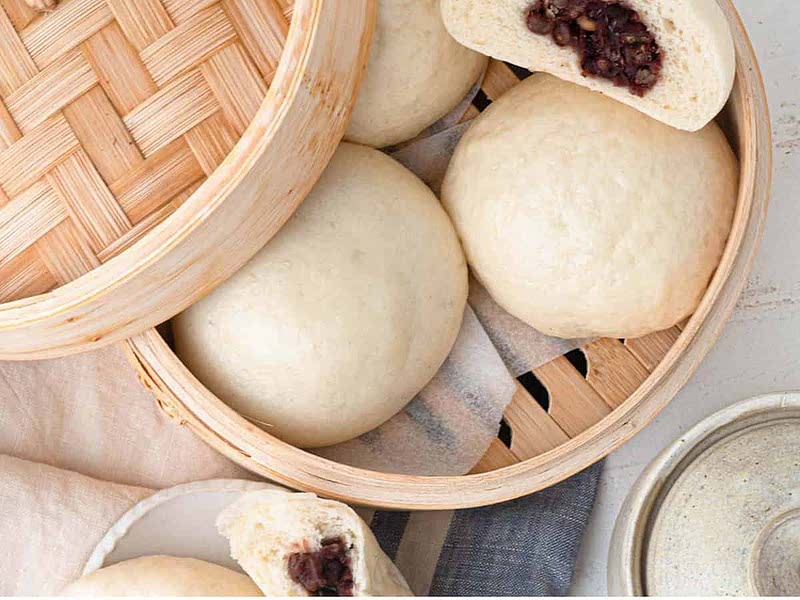 Red Bean Buns (Dou Sha Bao, 豆沙包) Recipe | Samsung Food App