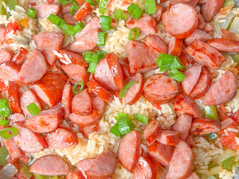 One Pot Smoked Sausage and Rice Recipe - Samsung Food