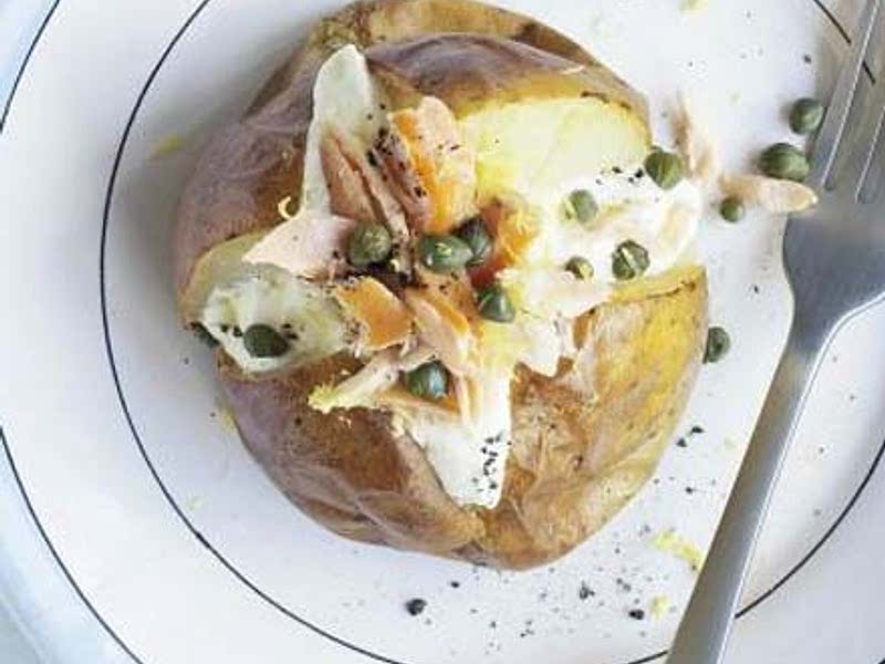 Loaded Jacket Potato Recipe - Samsung Food