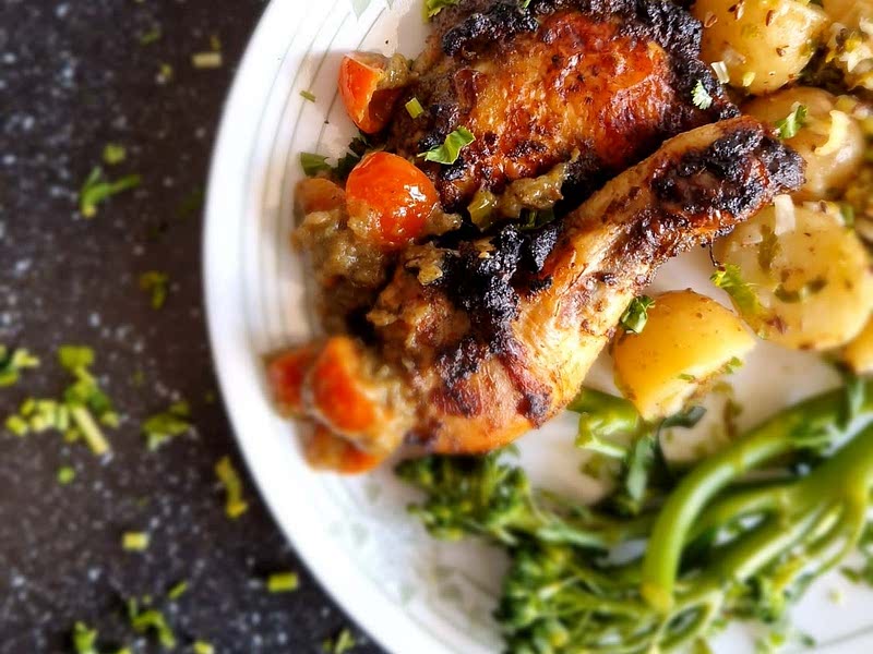 Bajan chicken Recipe - Samsung Food