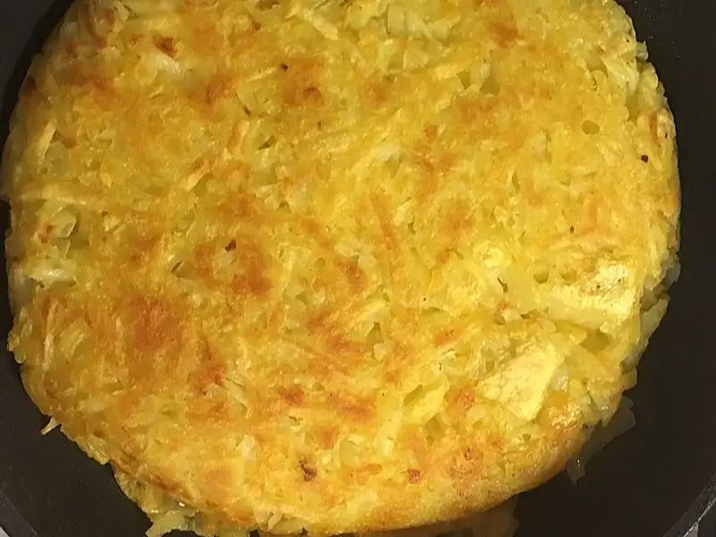 15-minute Crispy Potato Hashbrown (Rosti) Recipe - Samsung Food