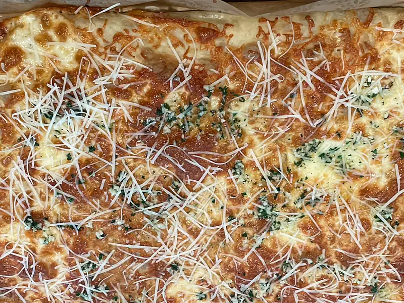 Garlic Butter + Cheese Stuffed Focaccia Recipe | Samsung Food App