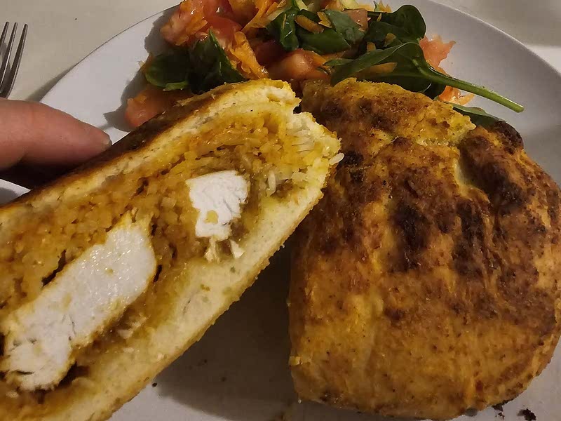 Butter Chicken Garlic Naan Spring Rolls Recipe — Samsung Food