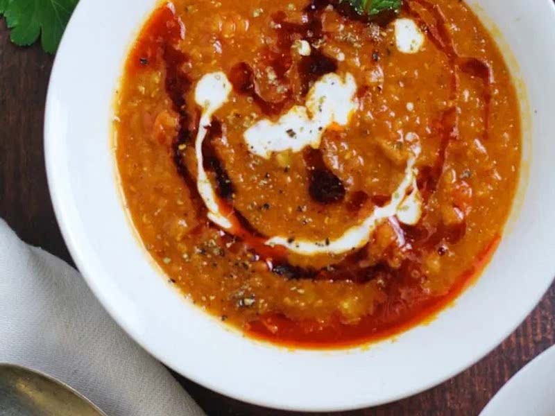 Spicy Turkish Red Lentil Soup Recipe - Samsung Food