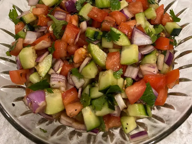 SHIRAZI SALAD Recipe | Samsung Food App