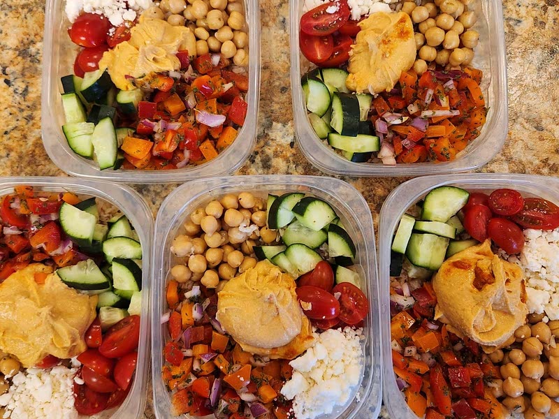 Mediterranean Lunch Box (Meal Prep) Recipe | Samsung Food App