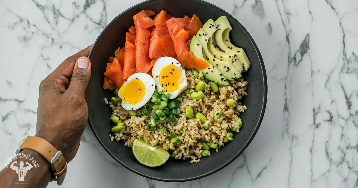 Smoked Salmon Brown Rice Bowl Recipe - Samsung Food