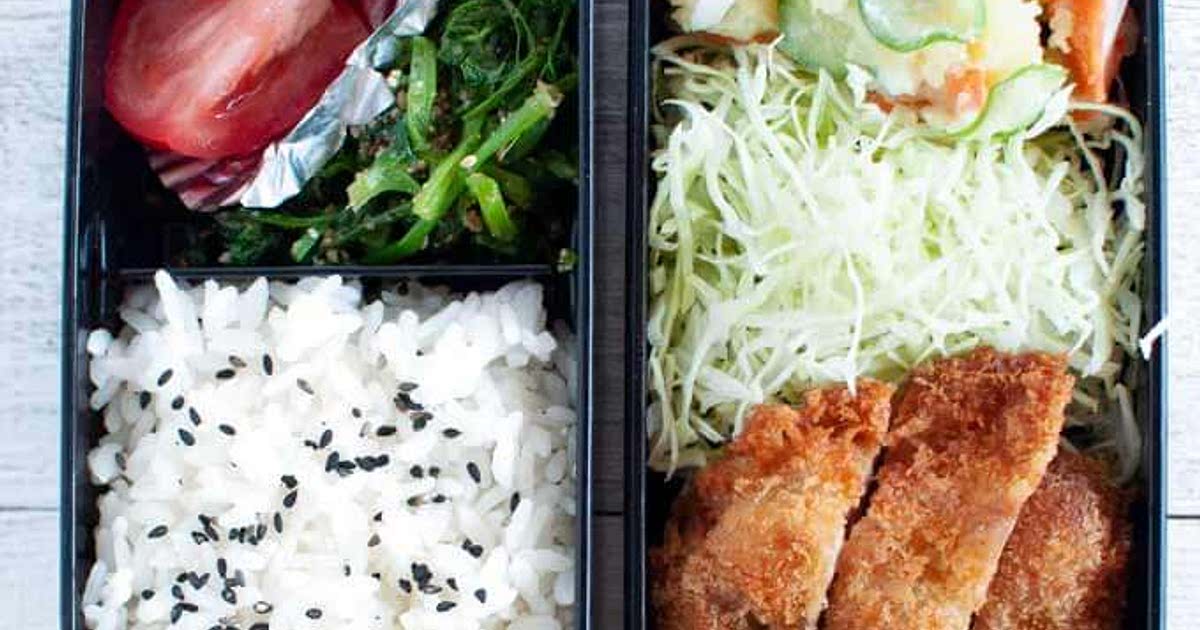 Bento Box - Tonkatsu Bento Recipe — Samsung Food