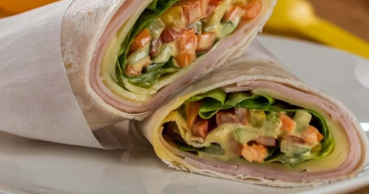 Wrap Cremoso de Pechuga de Pavo y Queso Recipe — Samsung Food