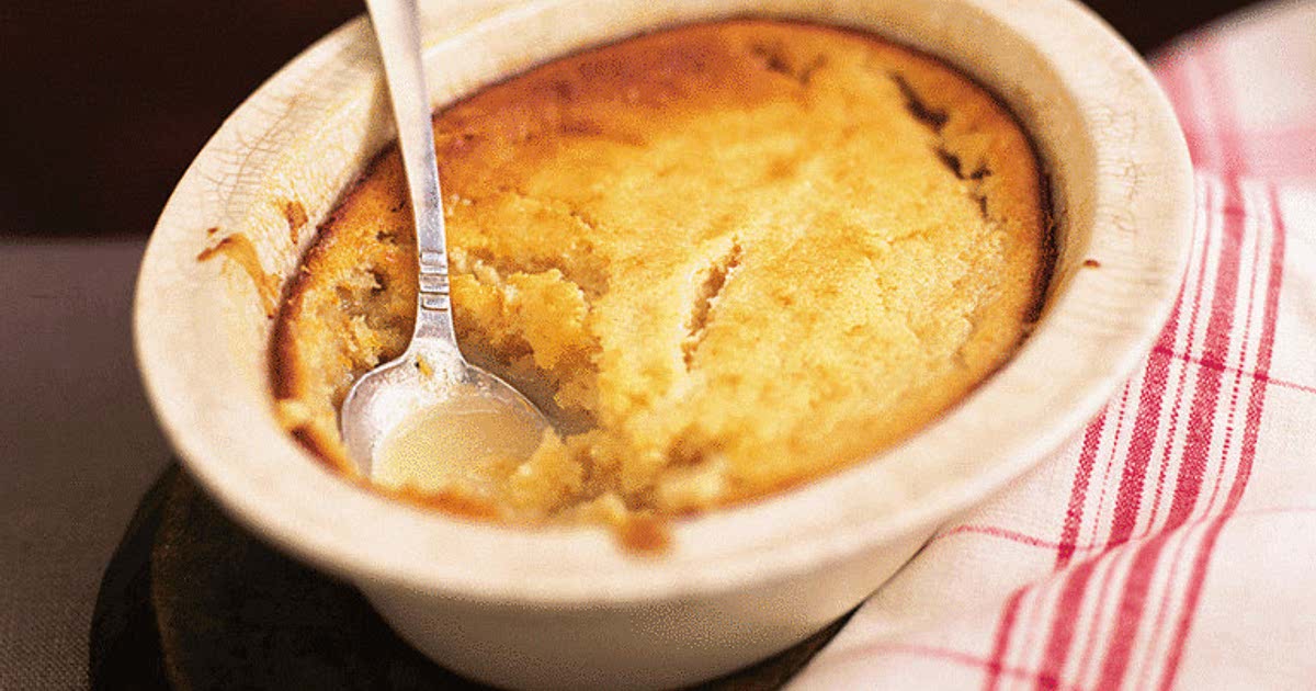 Lemon sponge pudding Recipe — Samsung Food