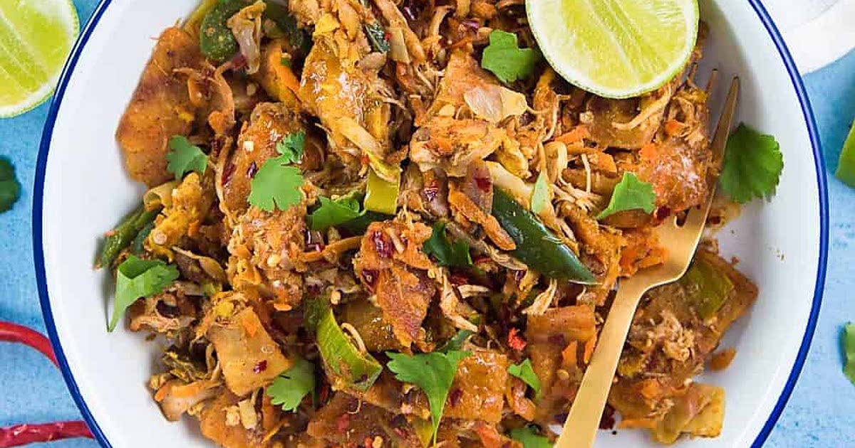 Sri Lankan Chicken Kottu Roti (Chicken Koththu Roti) Recipe | Samsung ...