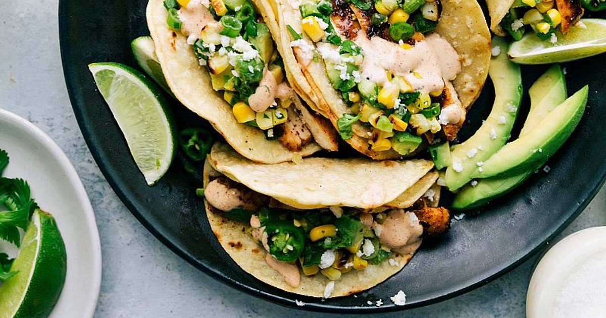 Mexican Street Corn Tacos Recipe - Samsung Food