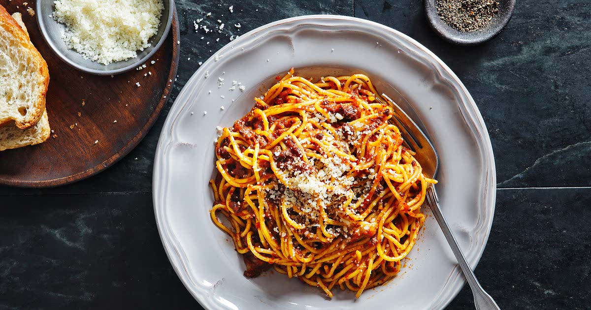 Spaghetti Bolognese recipe Recipe - Samsung Food