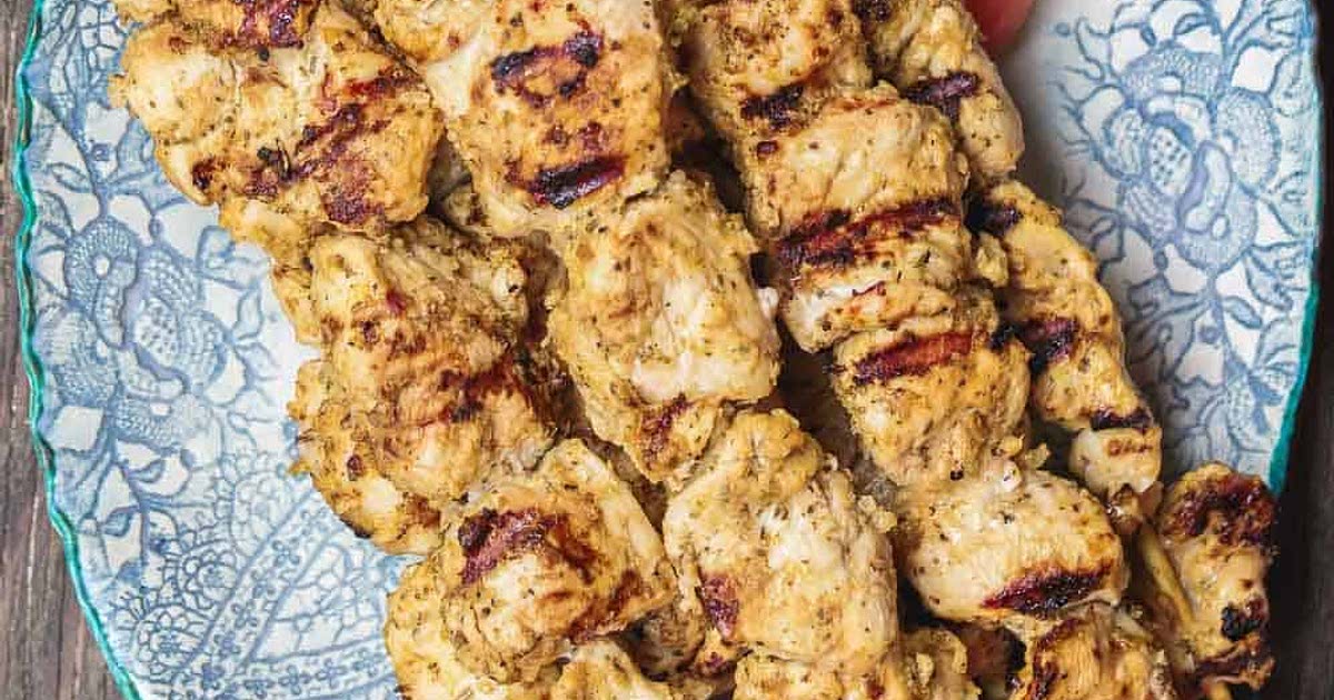 Greek Chicken Souvlaki Recipe with Tzatziki - Samsung Food