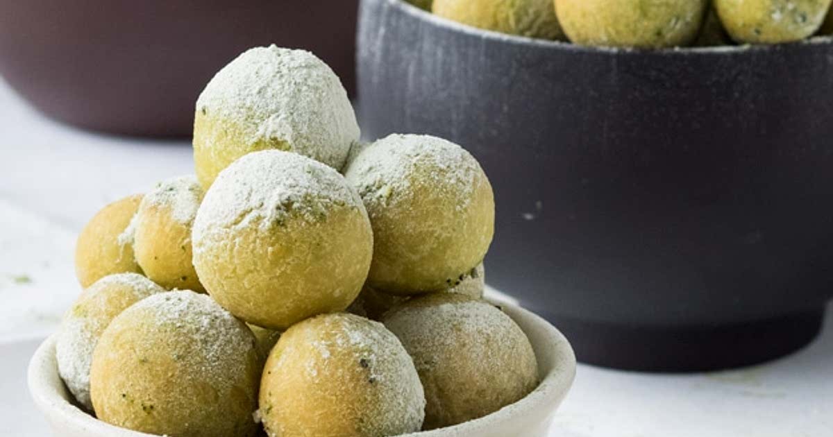 Matcha Mochi Donuts (GF) Recipe - Samsung Food
