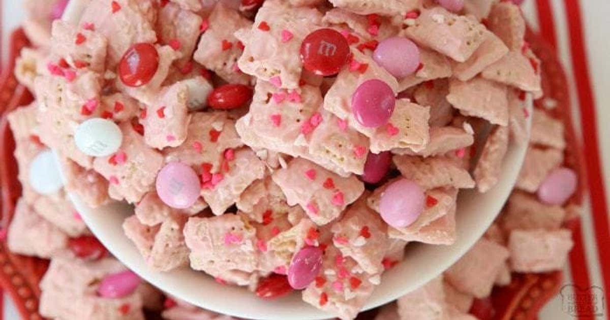 Strawberry Valentines Chex Mix Recipe - Samsung Food