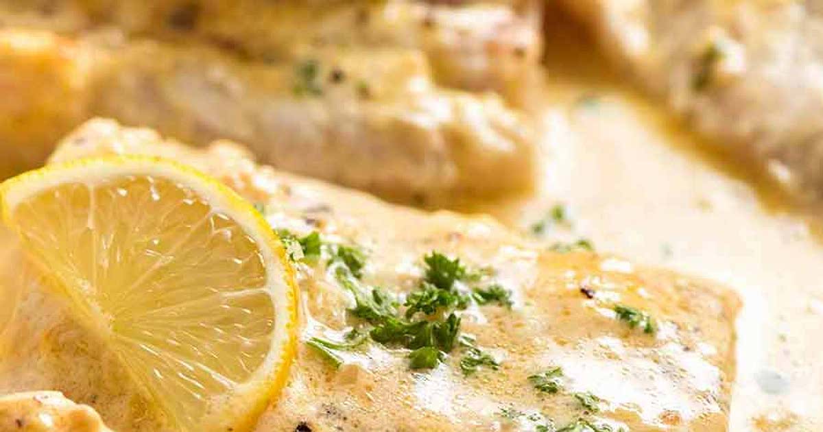 Baked Fish with Lemon Cream Sauce (One Baking Dish!) Recipe — Samsung Food
