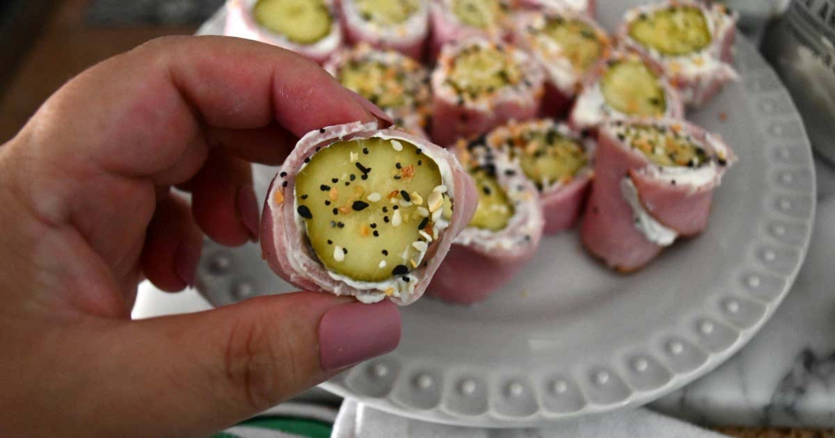 Ham, Pickle & Cream Cheese Roll-Ups Recipe - Samsung Food