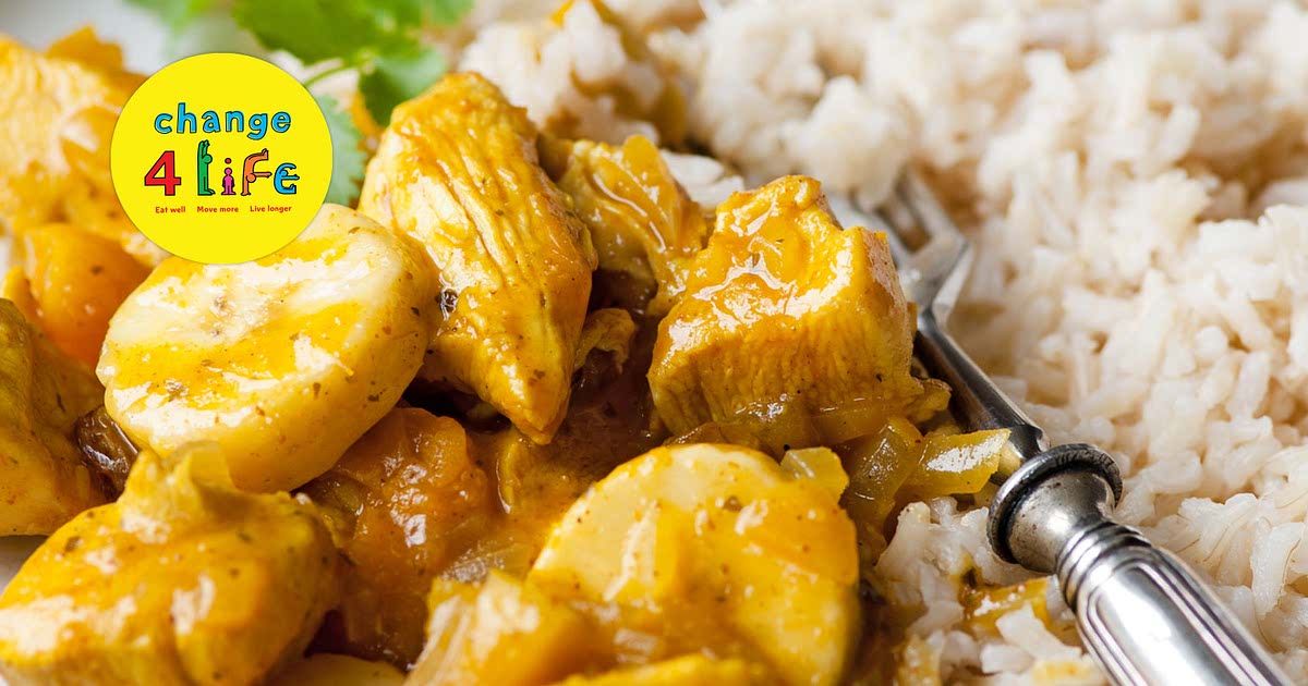 Chicken and banana korma - Change4Life Recipe - Samsung Food