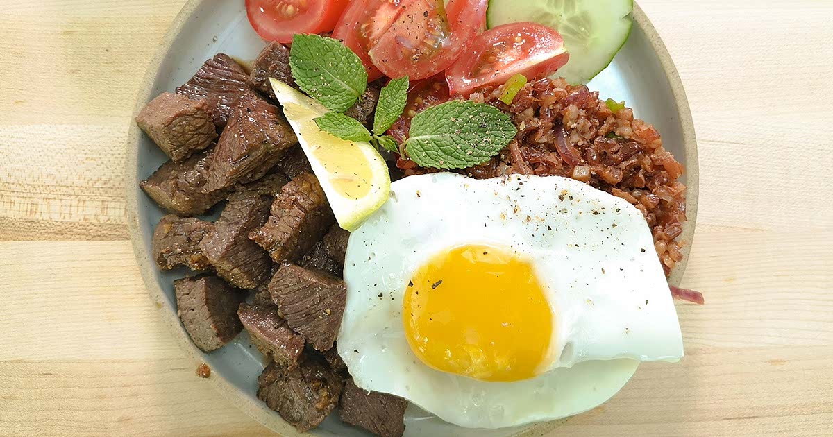 Recette du loc lac vietnamien super bon et facile Recipe - Samsung Food