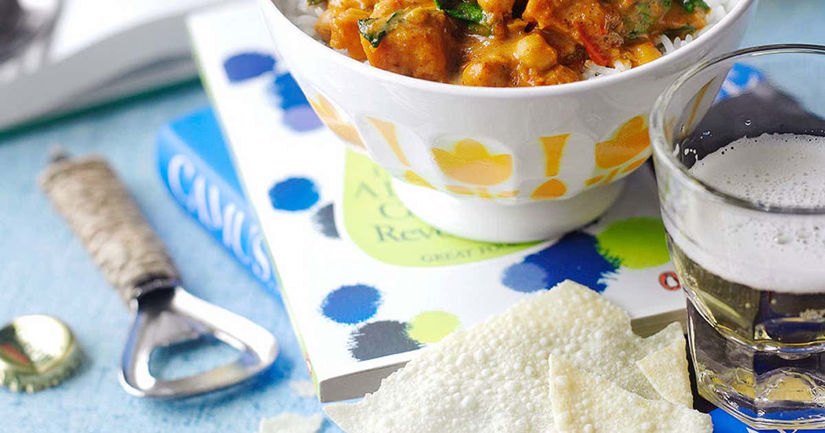 Sweet potato, chickpea & spinach curry Recipe | Samsung Food App
