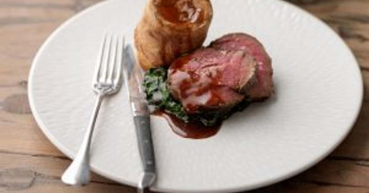 Tom Kerridge’s treacle-Cured Beef, Roast Potatoes and Yorkshire ...