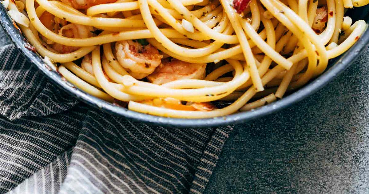 Shrimp Spaghetti Aglio Olio Recipe - Samsung Food