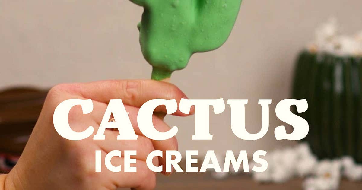 Cactus Ice Creams Recipe - Samsung Food