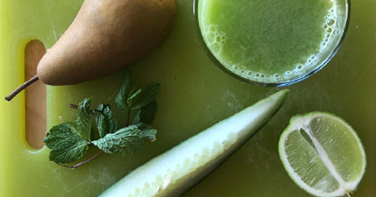 Minty Green Juice Recipe - Samsung Food