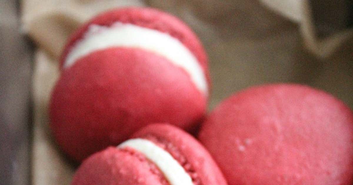 Red Velvet Macarons Recipe - Samsung Food