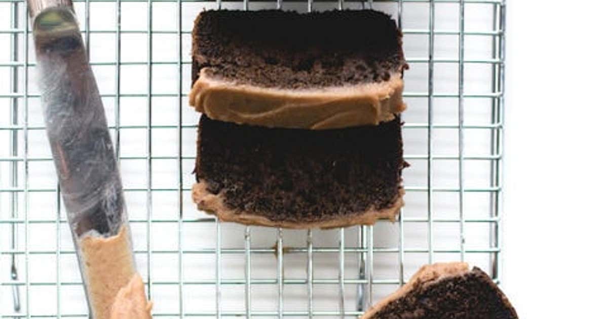 Chocolate Carob Cake with Date Caramel Spread (Paleo) Recipe - Samsung Food