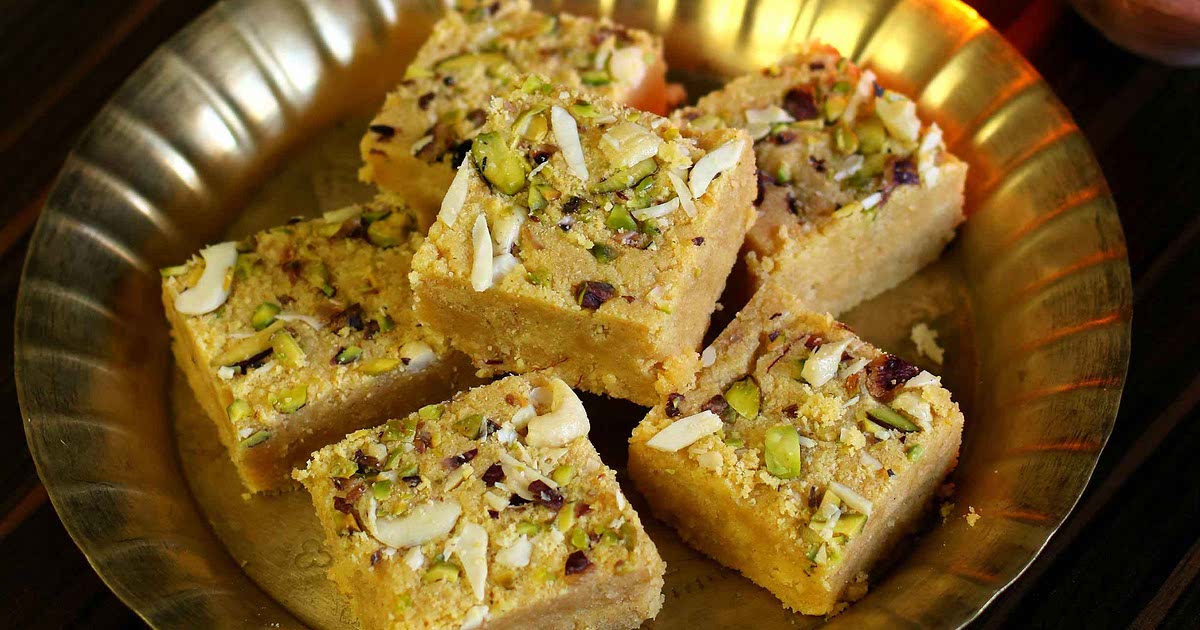 mohanthal recipe | how to make traditional gujarati mohanthal recipe ...