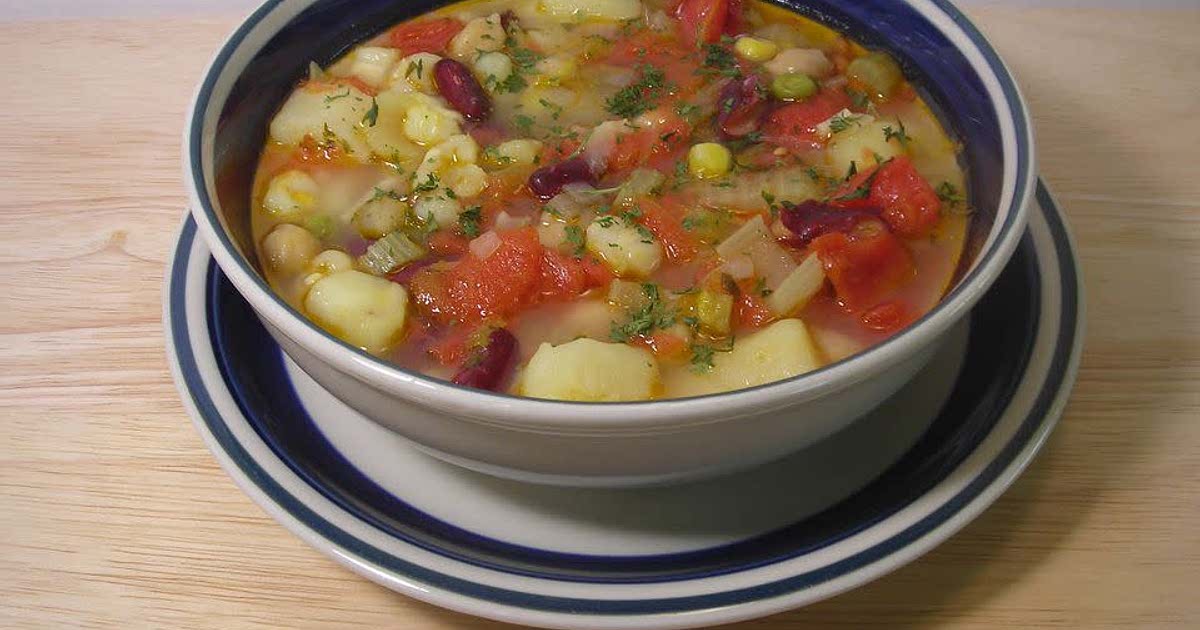 Vegetable Hominy Soup Recipe - Samsung Food