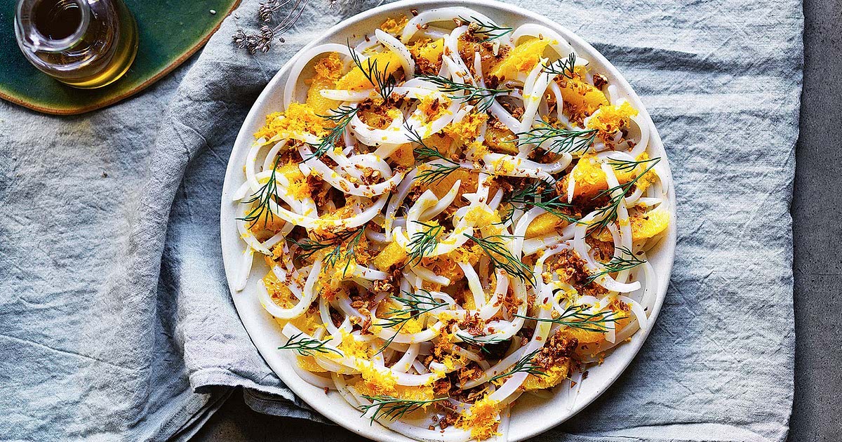 Charred calamari with orange and garlic Recipe - Samsung Food